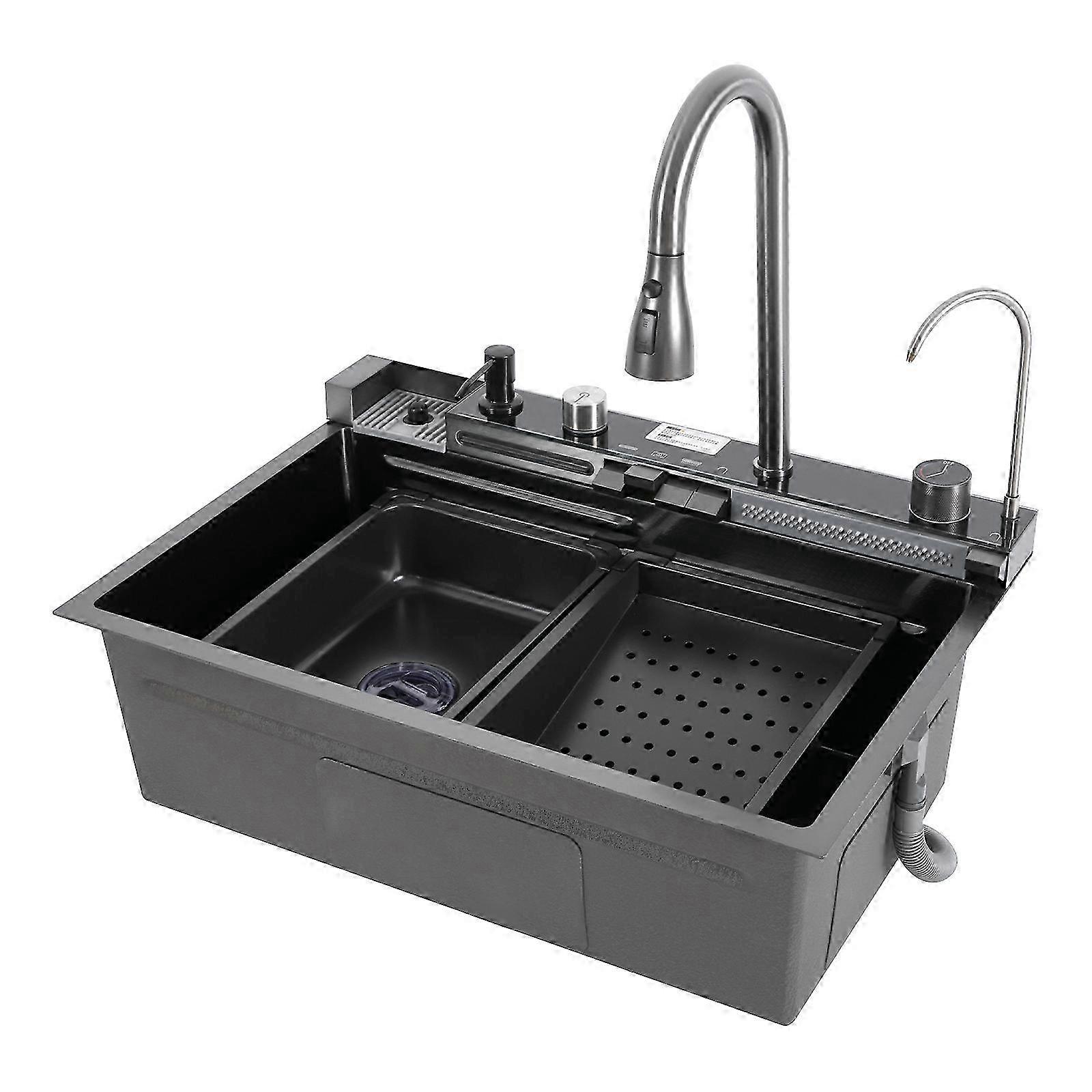 Multi-functional Kitchen Sink Rectangular Sink | Fruugo UK