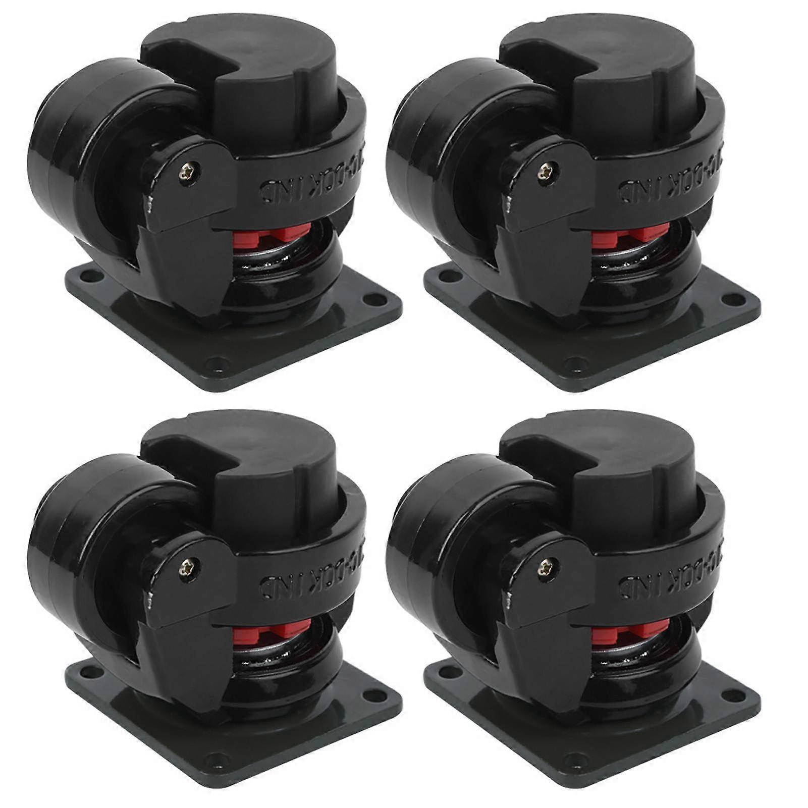 4pcs Level Adjustment Caster GD?60F Heavy Duty Industrial Roller Wheel ...