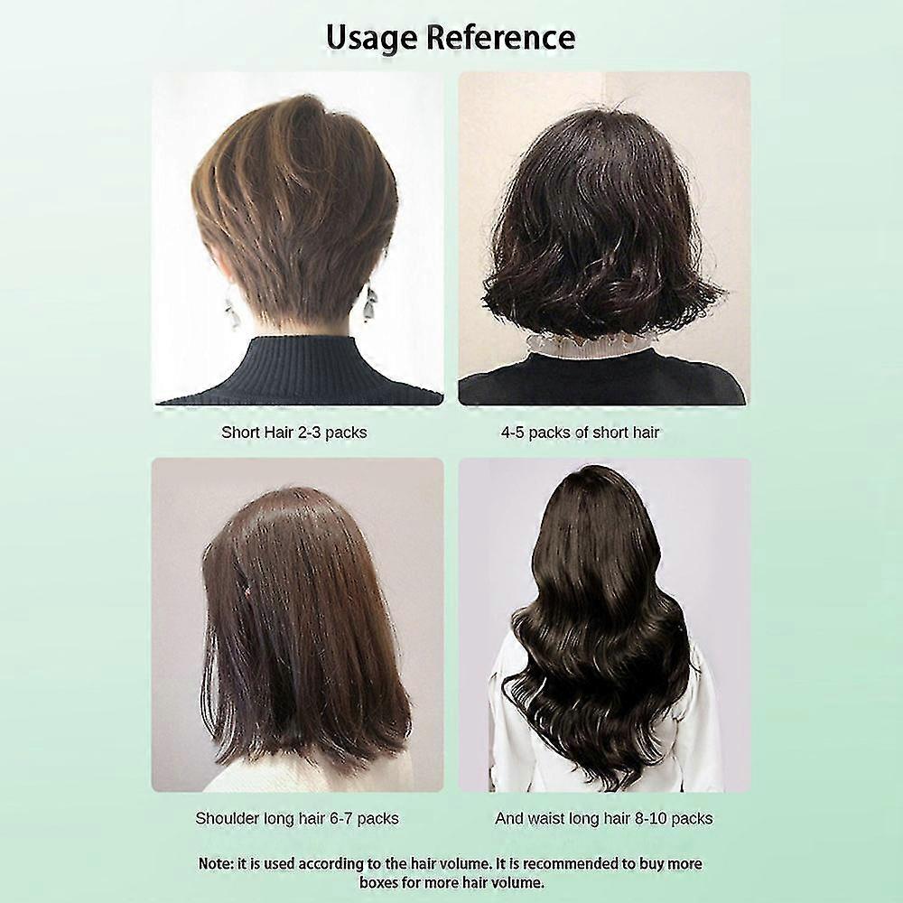 Natural Plant Hair Dye Bubble New Botanical Based for Grey Hair Color ...