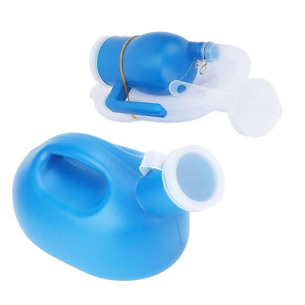 2000Ml Plastic Male Bed Potty Pee Bottle Pee Collector with 160cm Tube ...