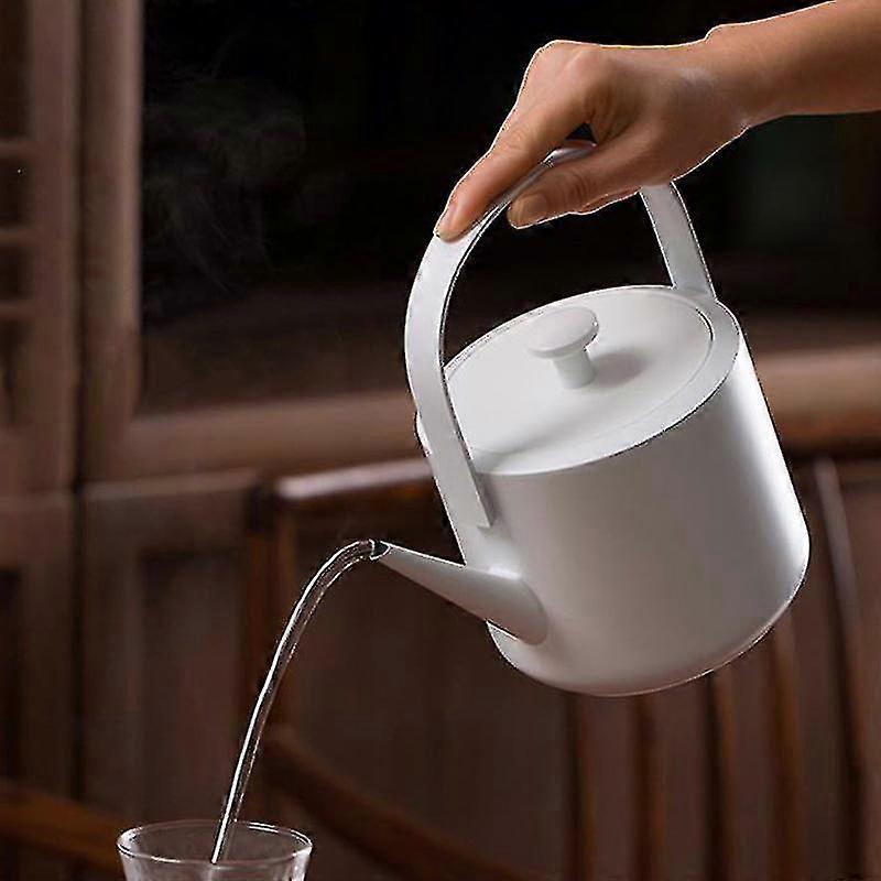 304 Stainless Steel Retro Electric Kettle With Long Spout Water Boiler ...