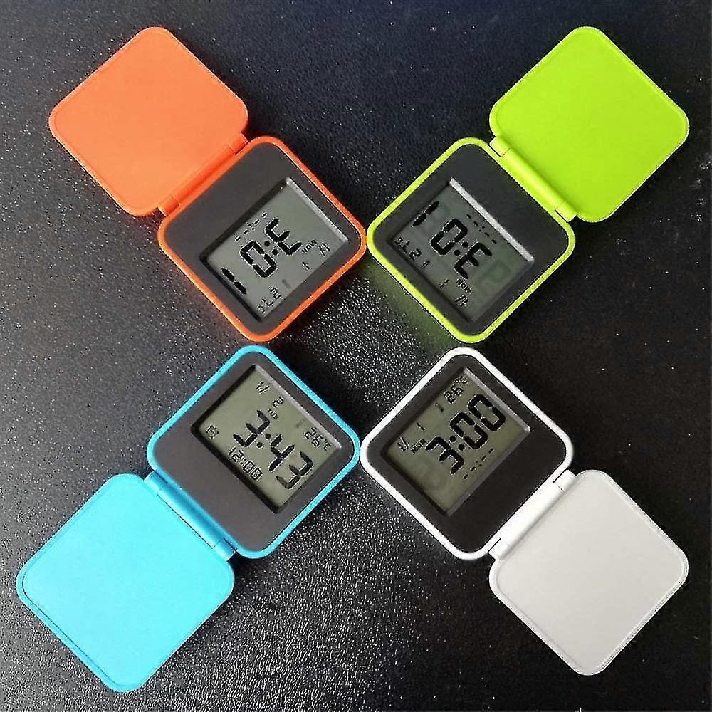 Mini Small Digital Travel Alarm Clocks With Lcd Night Light,battery ...