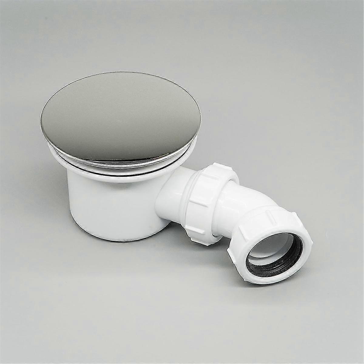 90mm Shower Waste Trap, Fast Flow and Easy Clean Shower Enclosure Waste ...