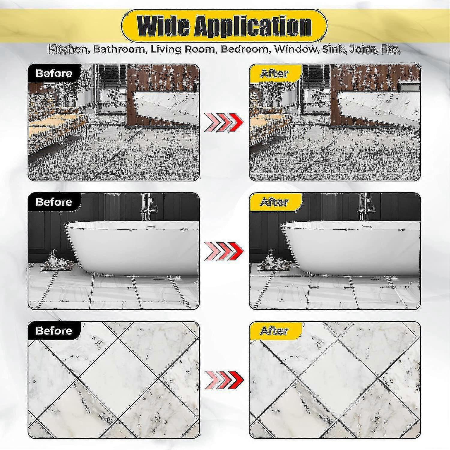 Grout Removal Tool 2 In 1 (carbide Alloy Head), Grout Removeryellow1pcs ...