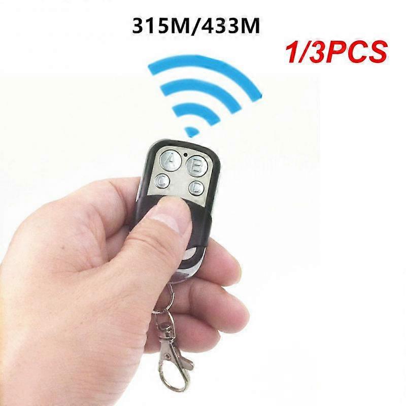 1/3PCS Cloning Duplicator Key Fob A Distance Remote Control 433MHZ Clone Fixed Learning Code ...