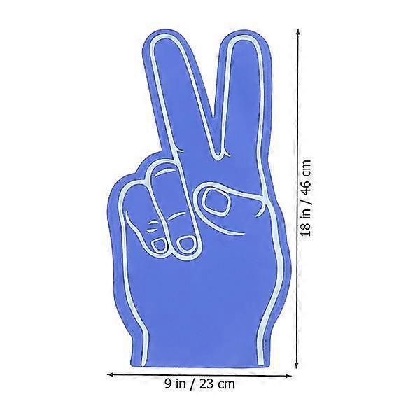 6pcs Foam Fingers For Hands Cheering Colorful Cheerleading Foam Fingers ...