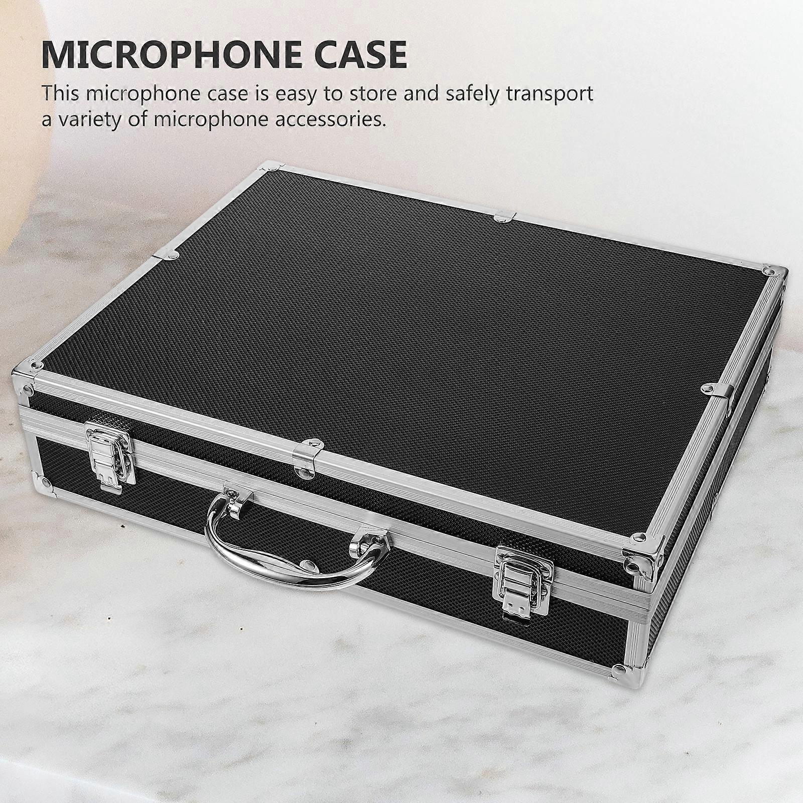Microphone Carrying Case Cordless Microphone Case Portable Microphone ...