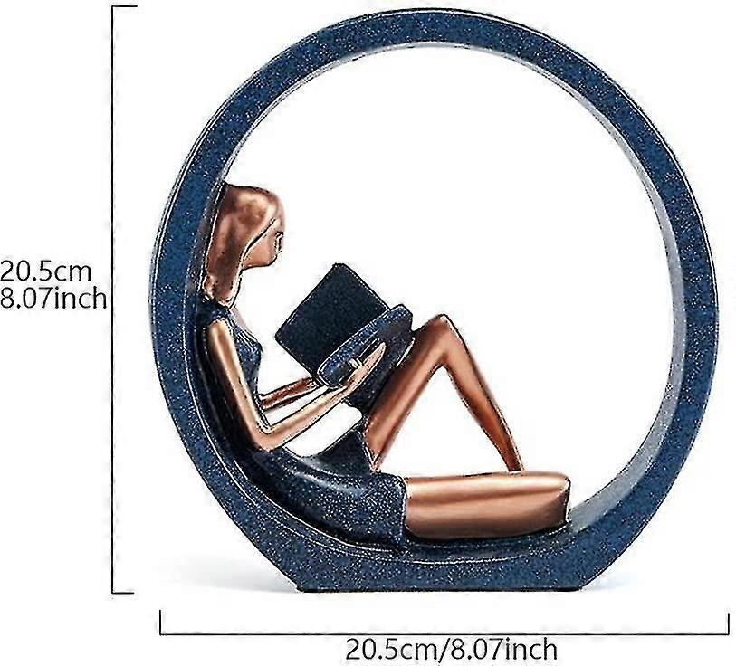 Decorative Sculpture - Resin Statue, Modern Design Beauty Statue ...