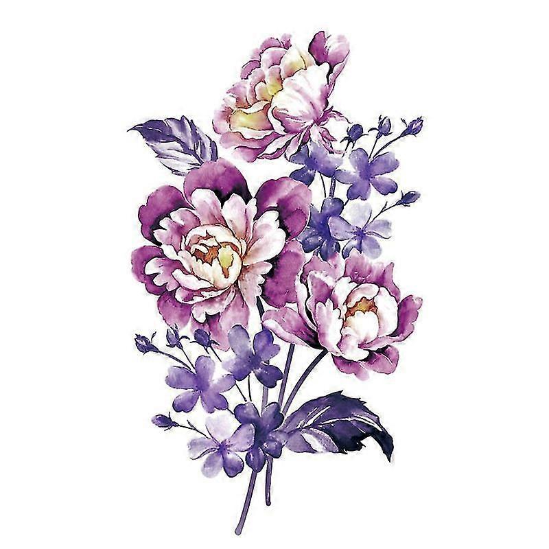 10 Pack Tatuering Klistermärken Arm, Rygg, Fotled, Nyckelben Tatuering ...