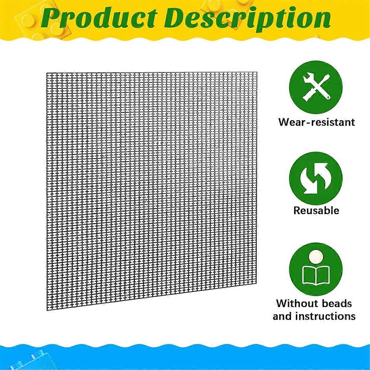 4 Pcs Fuse Bead Boards Canvas for Bead Crafts Compatible with ...