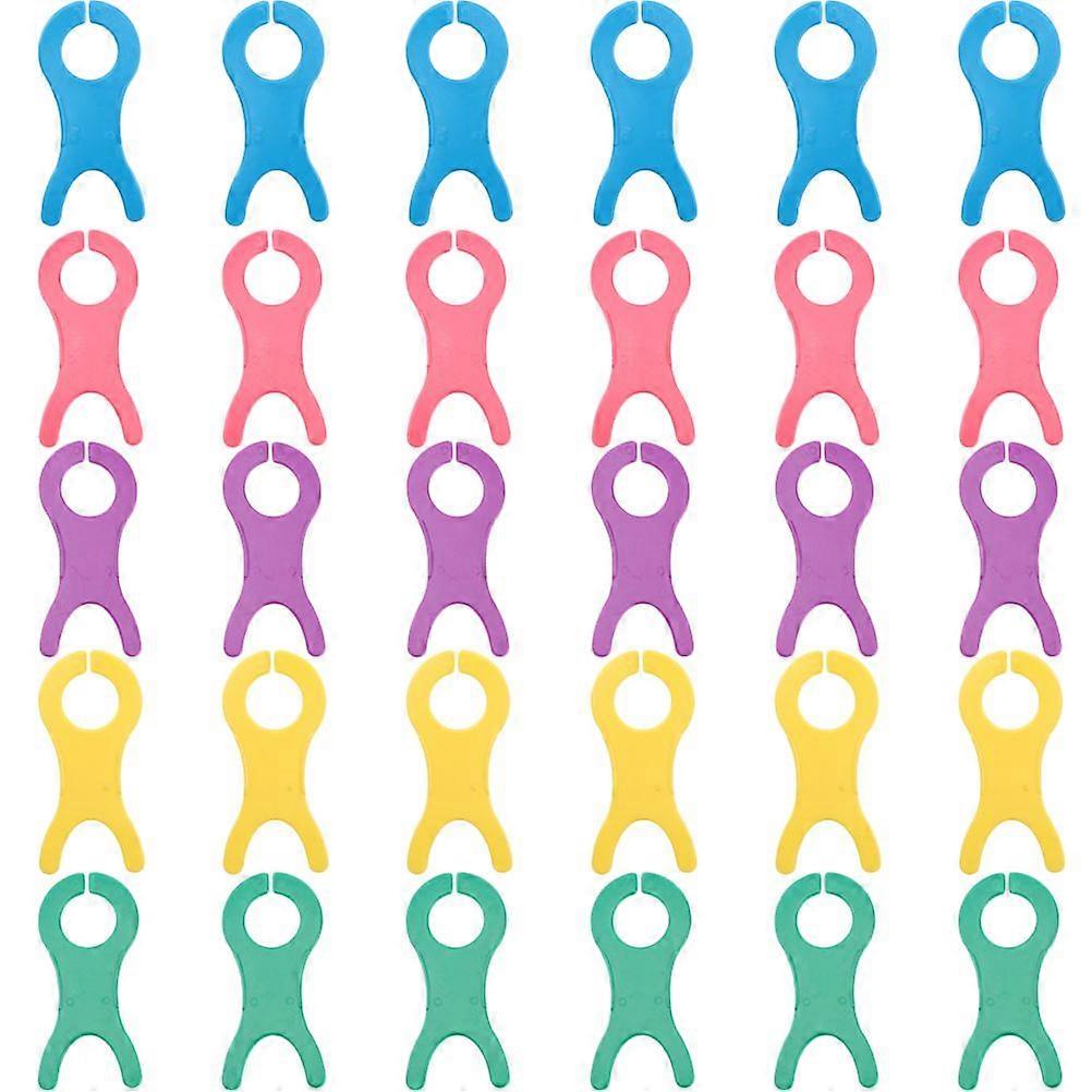 25pcs Yarn Bobbins For Crochet: Fish-Shaped Yarn Bobbins For Knitting ...