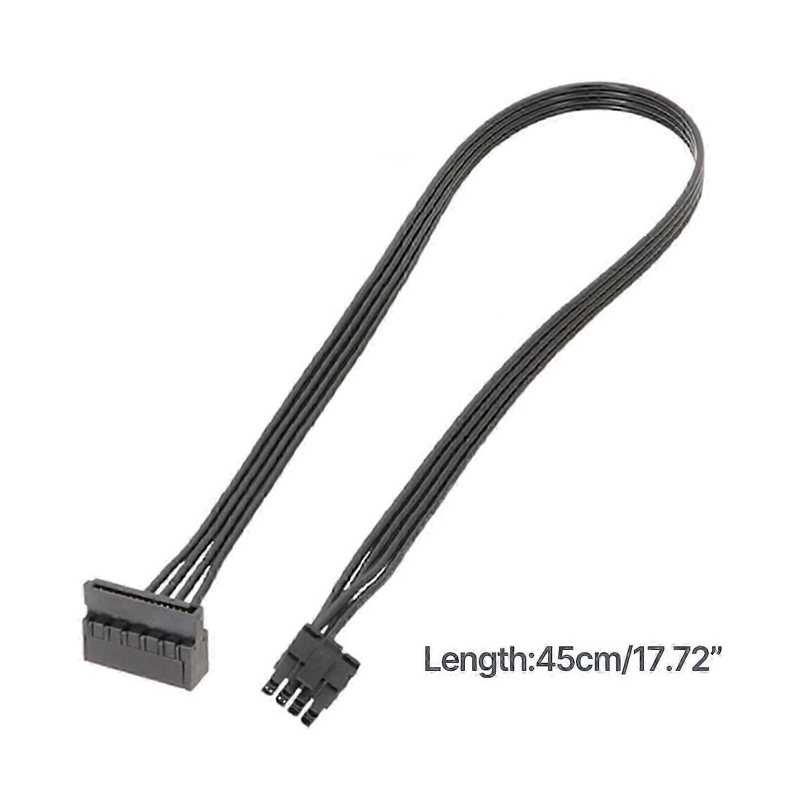Small 8 Pin to SATA Power Extension Cable Sata Power Cable Extension ...