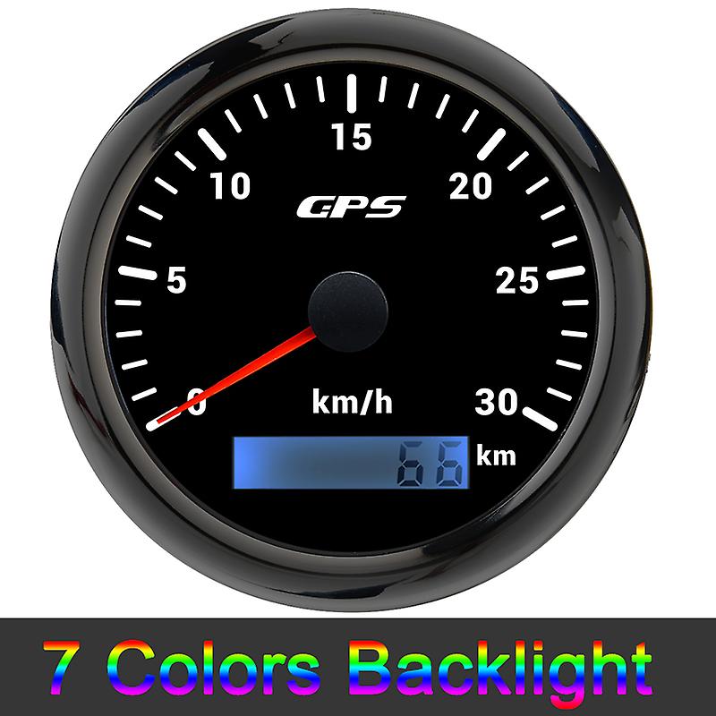 New 85mm Gps Speedometer For Motorcycle With 7 Colors Backlight ...