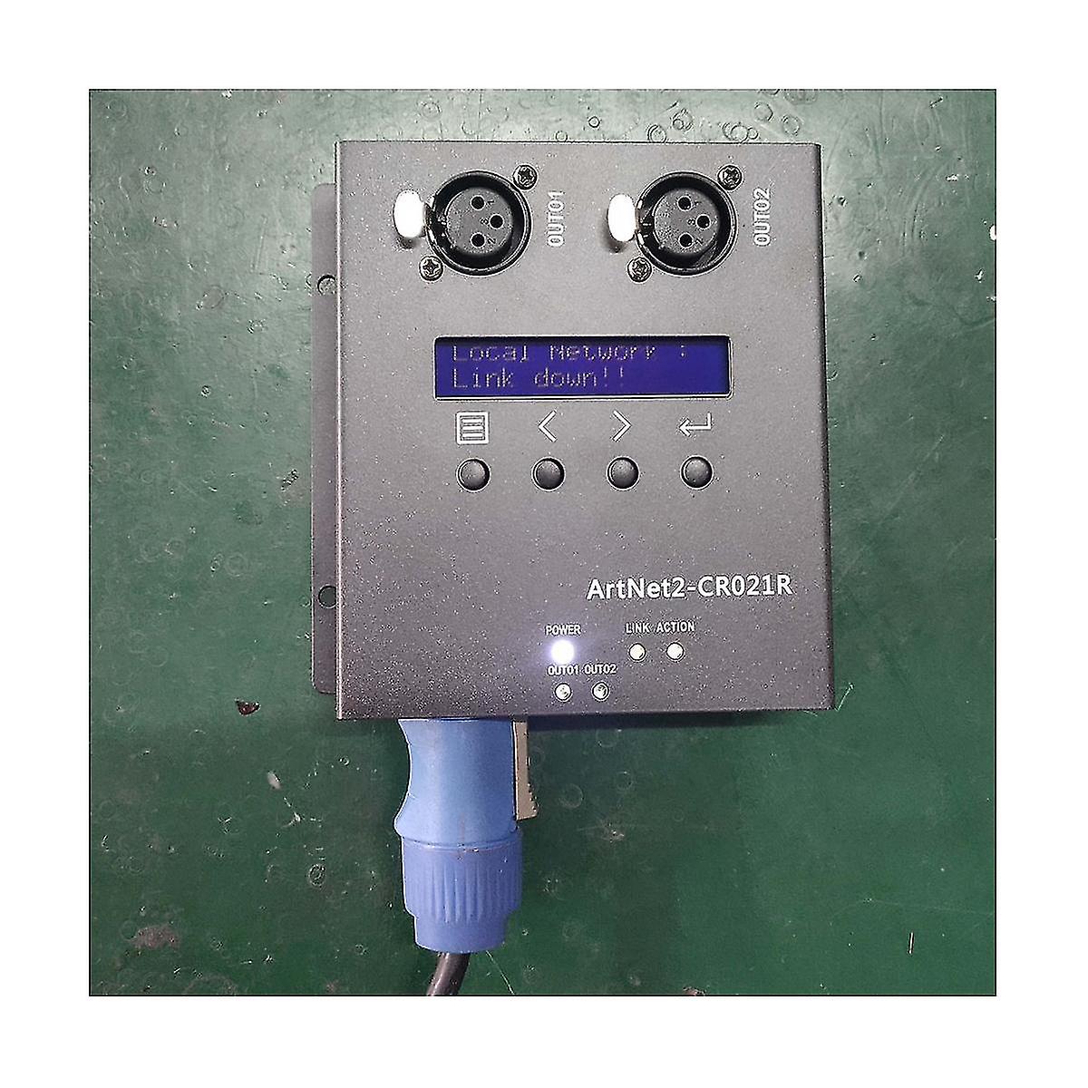 Artnet Dmx 512 Ethernet Lighting Controller Interface 2 Converter Box ...