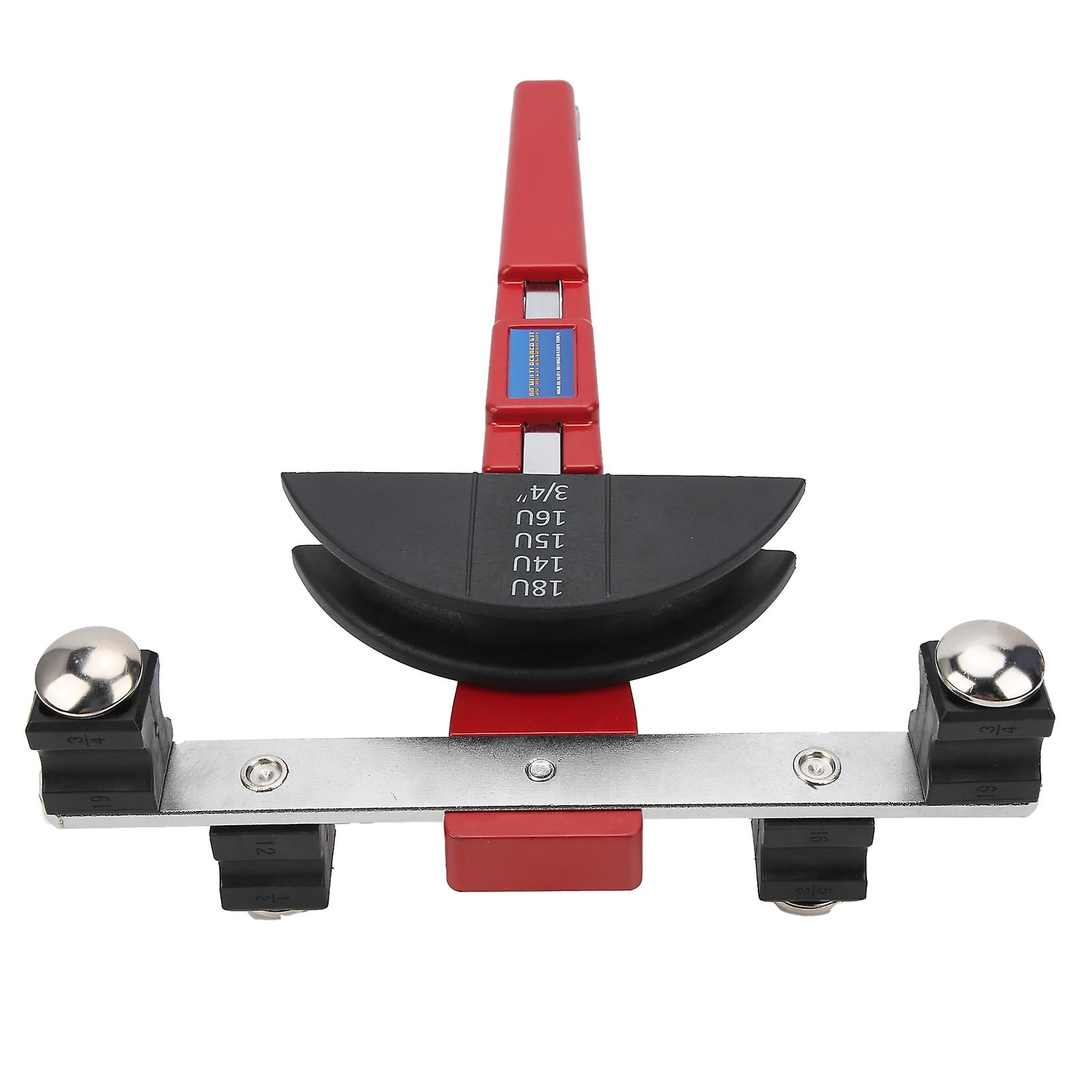 Pipe Bender Set Tube 90° Bent Aluminum Alloy Manual Bending Machine ...