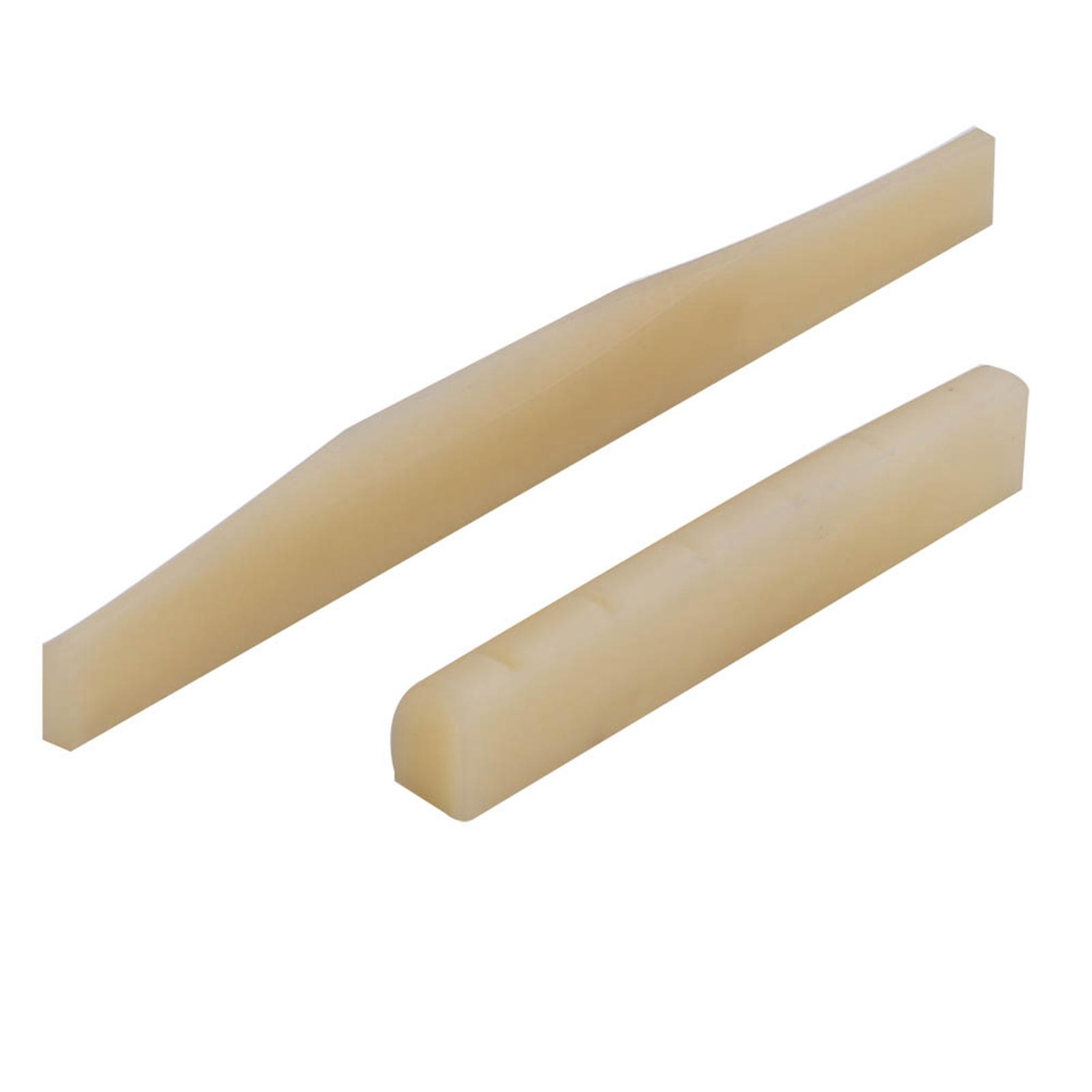 Camel Bone Guitar Nut and Saddle Replacement for 6 String Folk Guitars ...