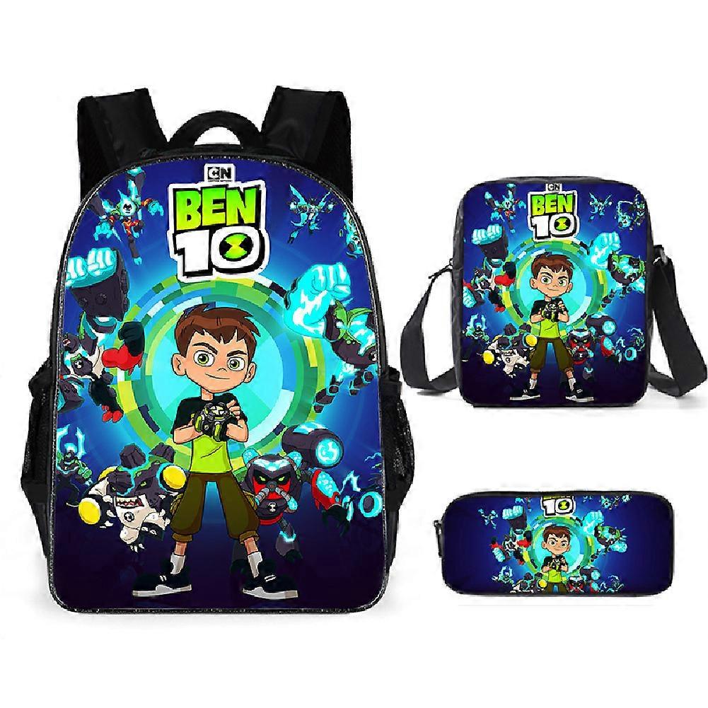 Teenage hacker backpack ben 10 student backpack anime cartoon backpack ...