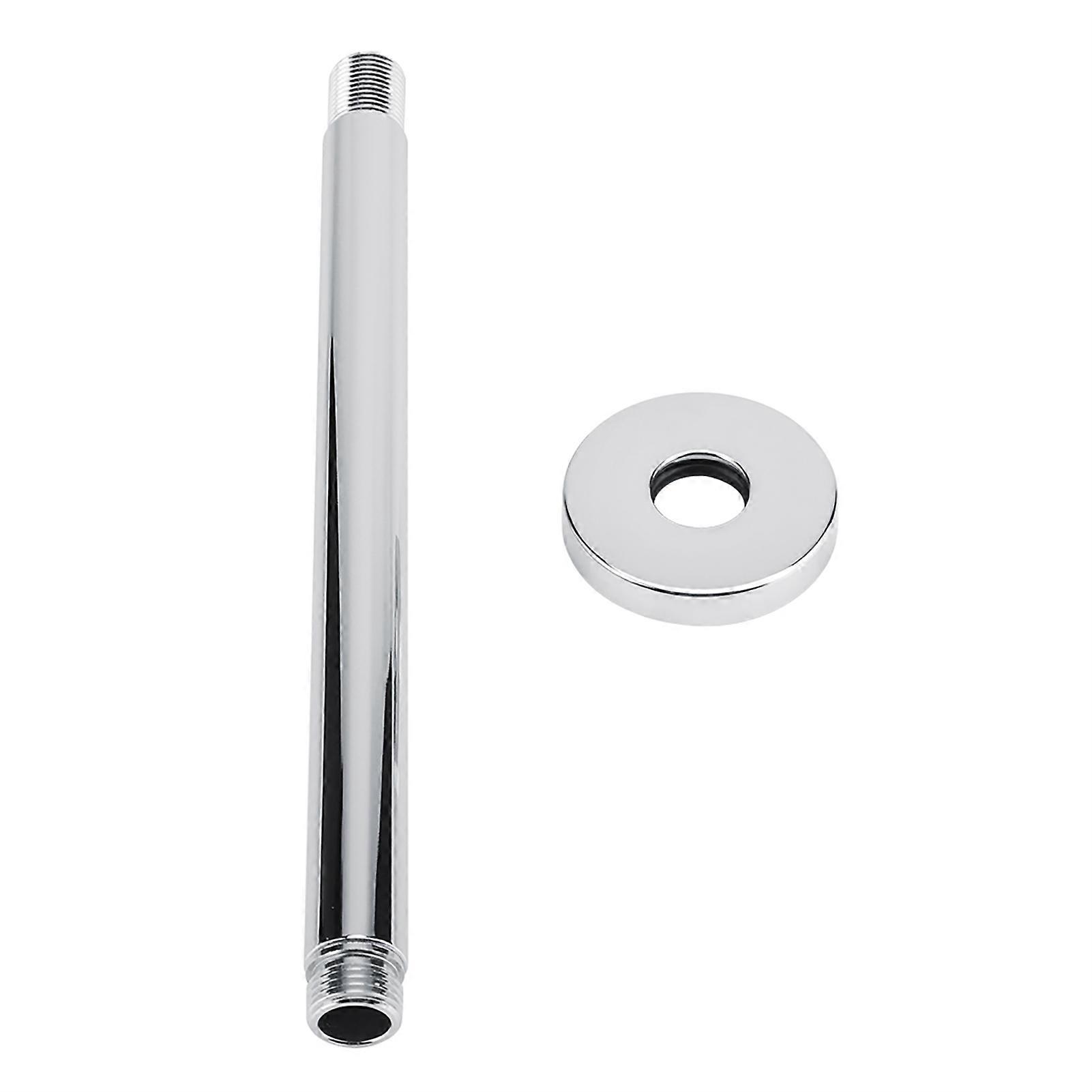 Stainless Steel Round Top Shower Arm Pipe Wall Mount For Bathroom ...