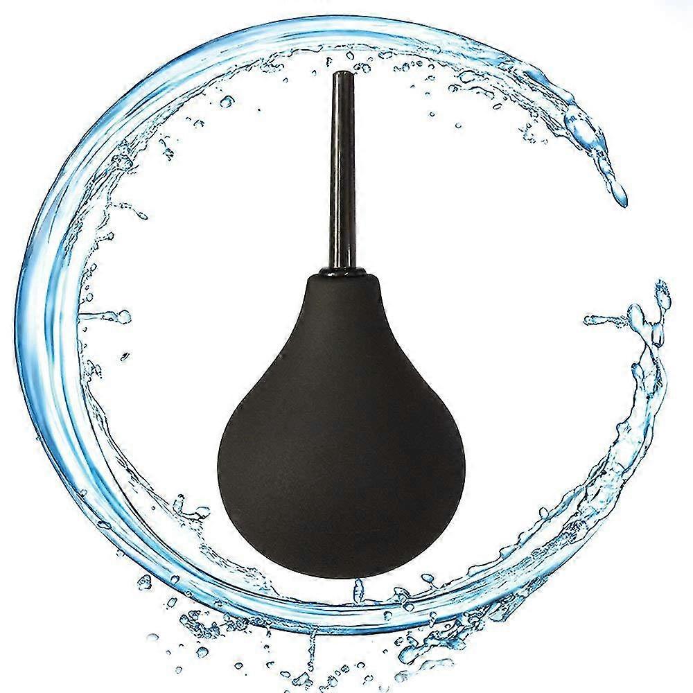 Enema Bulb Douche for Men & Women, Reusable Cleaning Silicone Slim ...