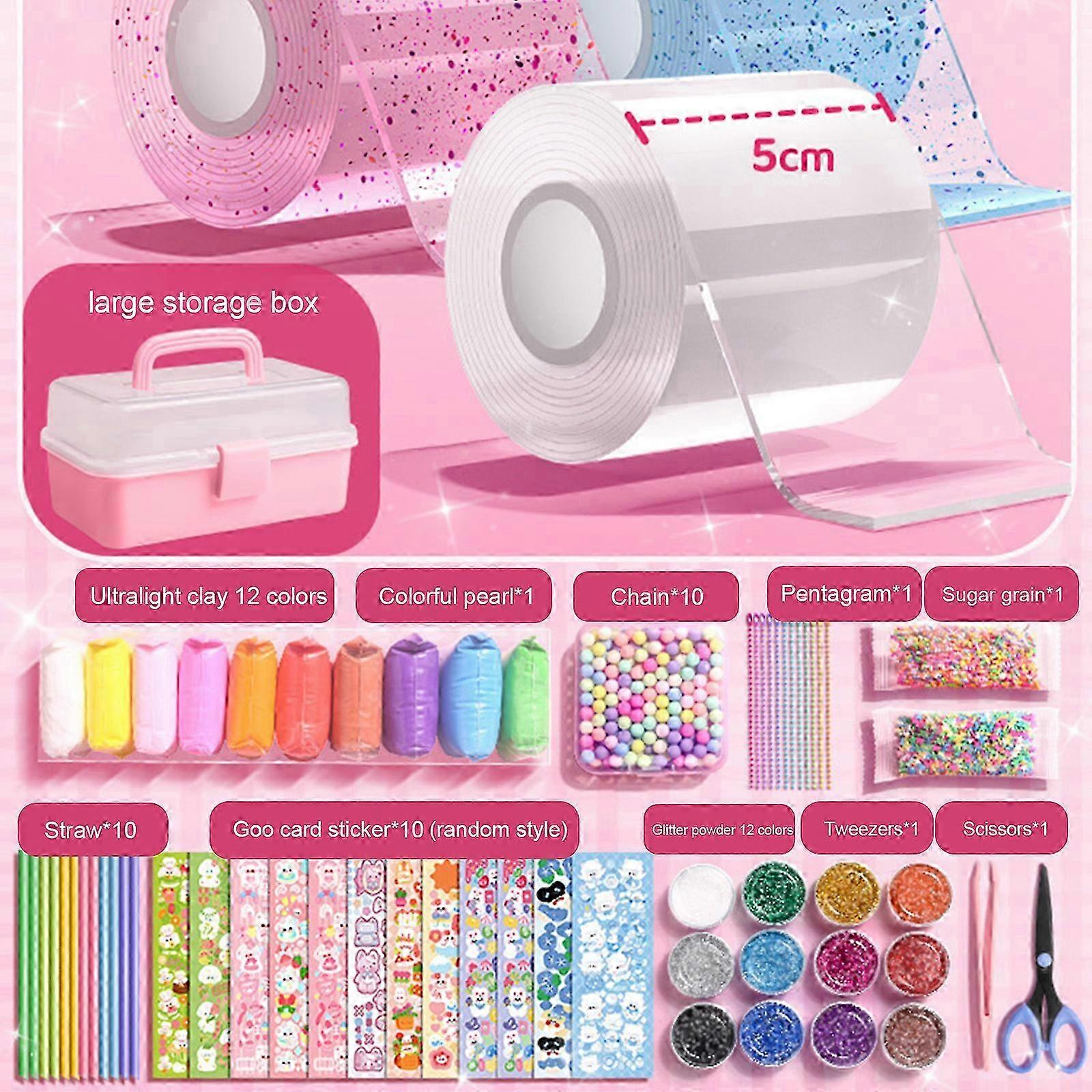 Nano Tape Bubble Kit for Kids with Step-by-Step Video Tutorials Funny ...