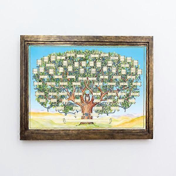 Family tree map Personal family tree cloth, 40*60CM | Fruugo UK