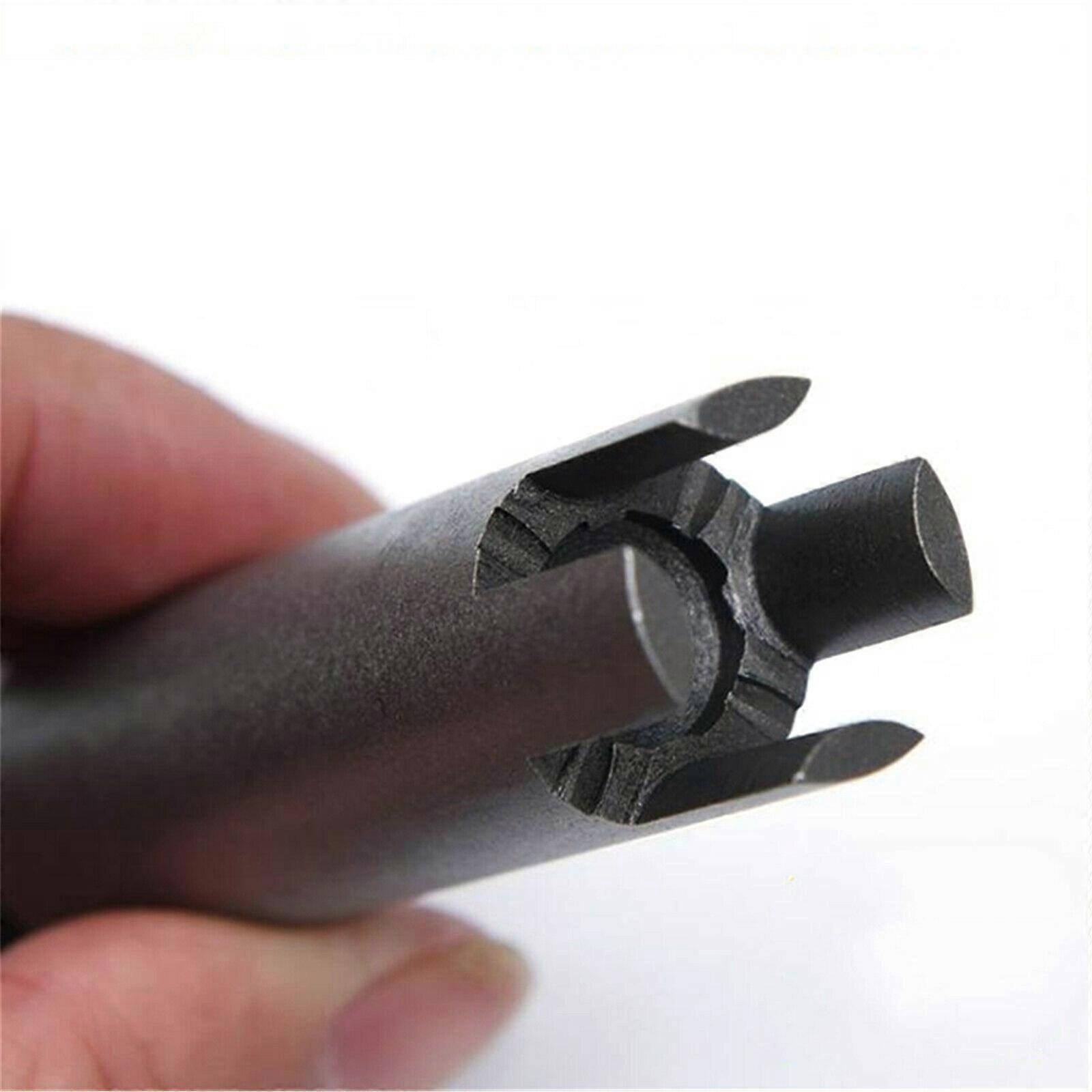 5pcs Tap Extractors Set 2-6# 3/4 Flutes Broken Stripped Screw Thread ...