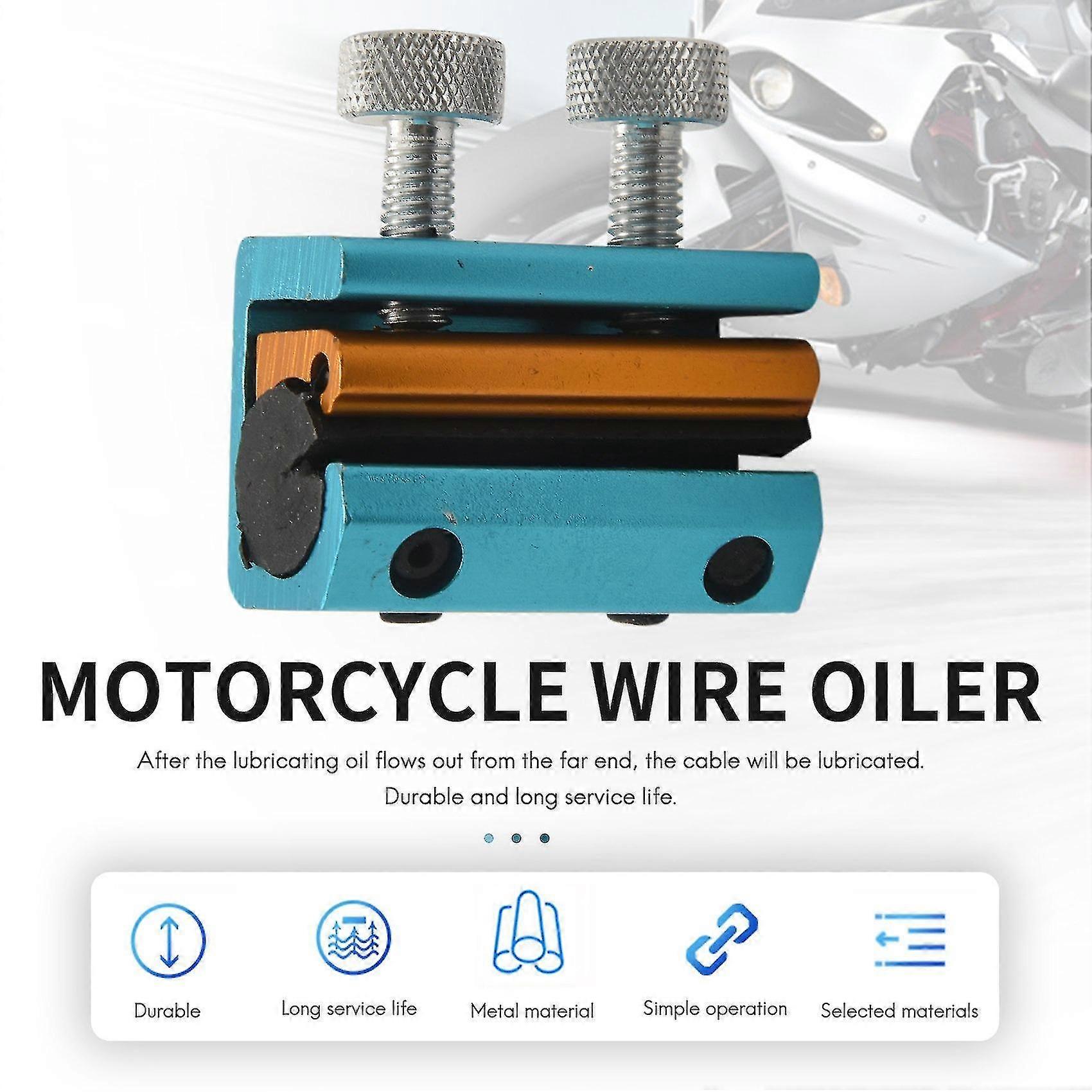Motorcycle Aluminium Cable Lube Tool Cable Lubrication Wire Oiler ...