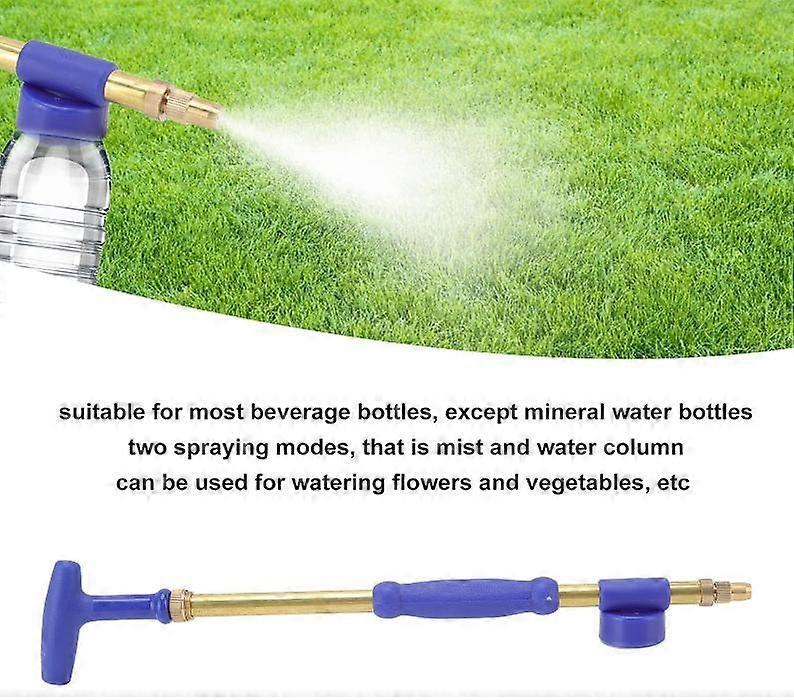 Garden Manual Sprayer,Handheld Push Pull Copper Pump Sprayer, Two Modes ...