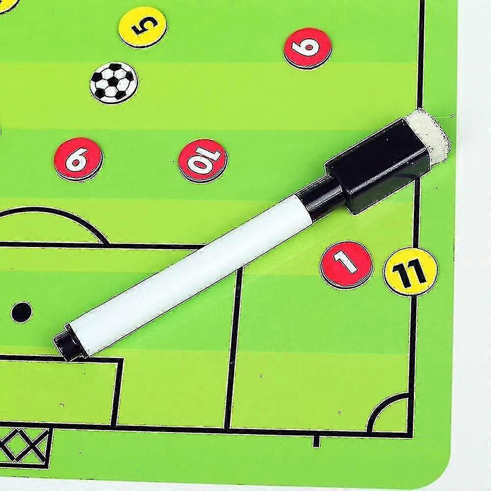 Football Coaching Board Coaches Clipboard Tactical Magnetic Board Kit ...