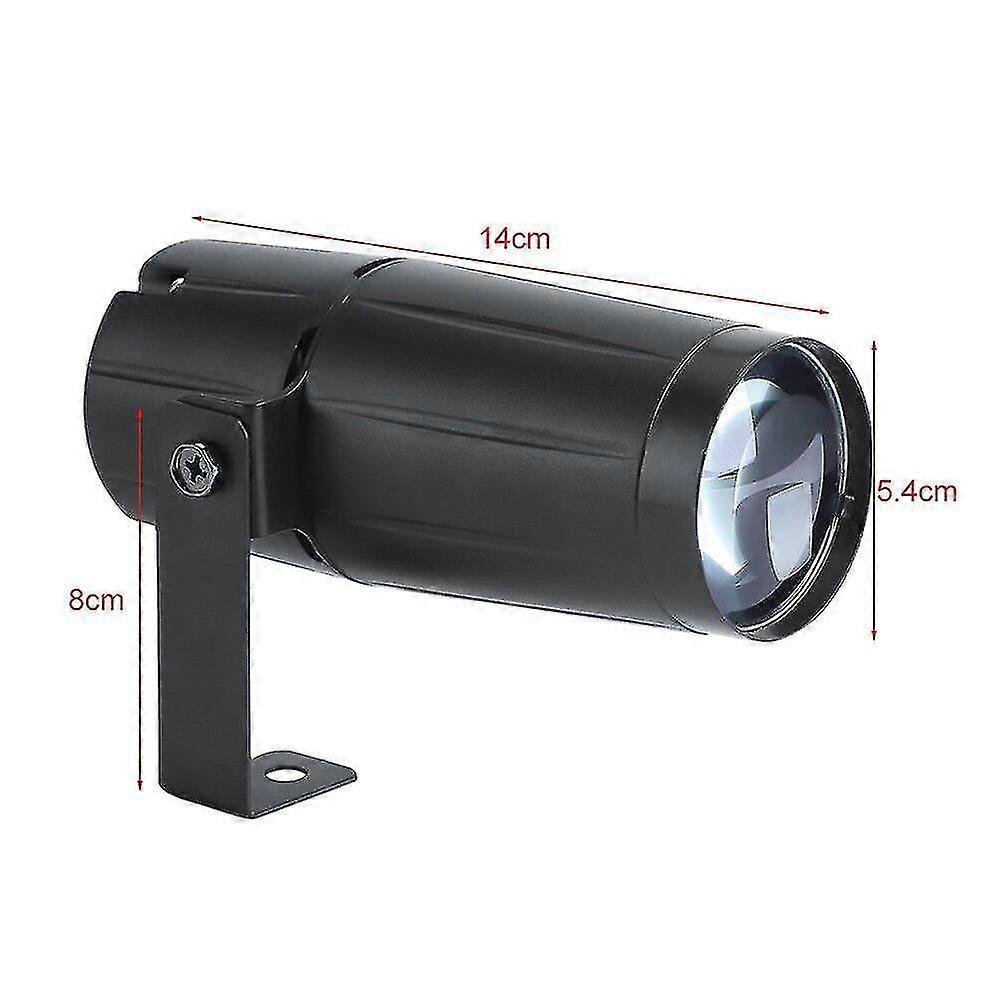 Led Spot Light 3w 7 Colors Pinspot Stage Lighting Effect With Single ...