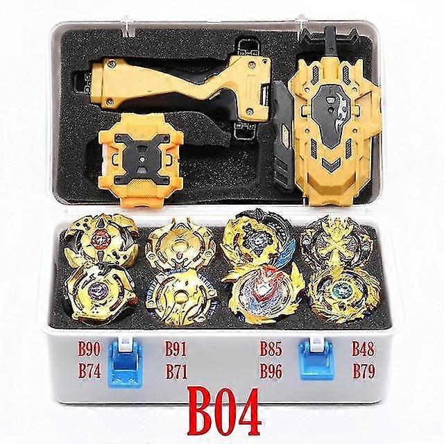YH Top Beyblade Burst Arena Bey Blade Toy Metal Funsion Bayblade Set Storage Box With Handle ...