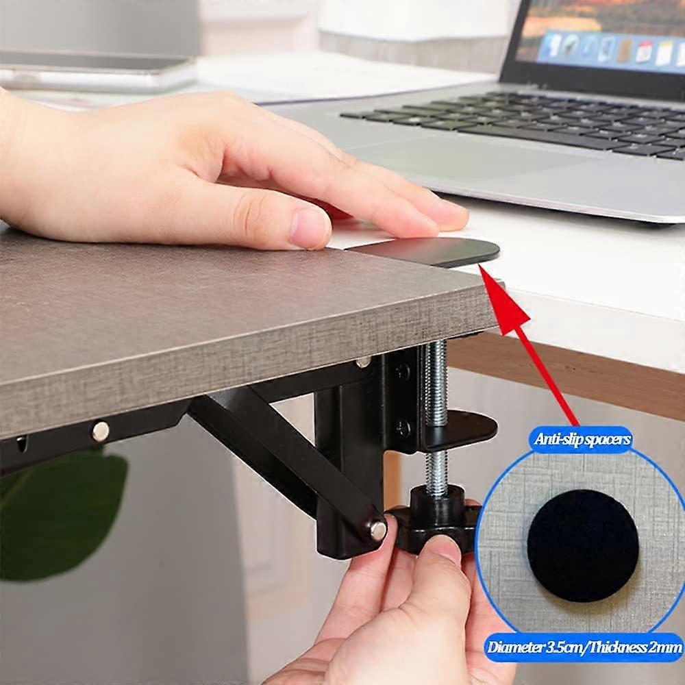 Desk Extension Clamp (Board Not Included) for Foldable Keyboard Drawer ...