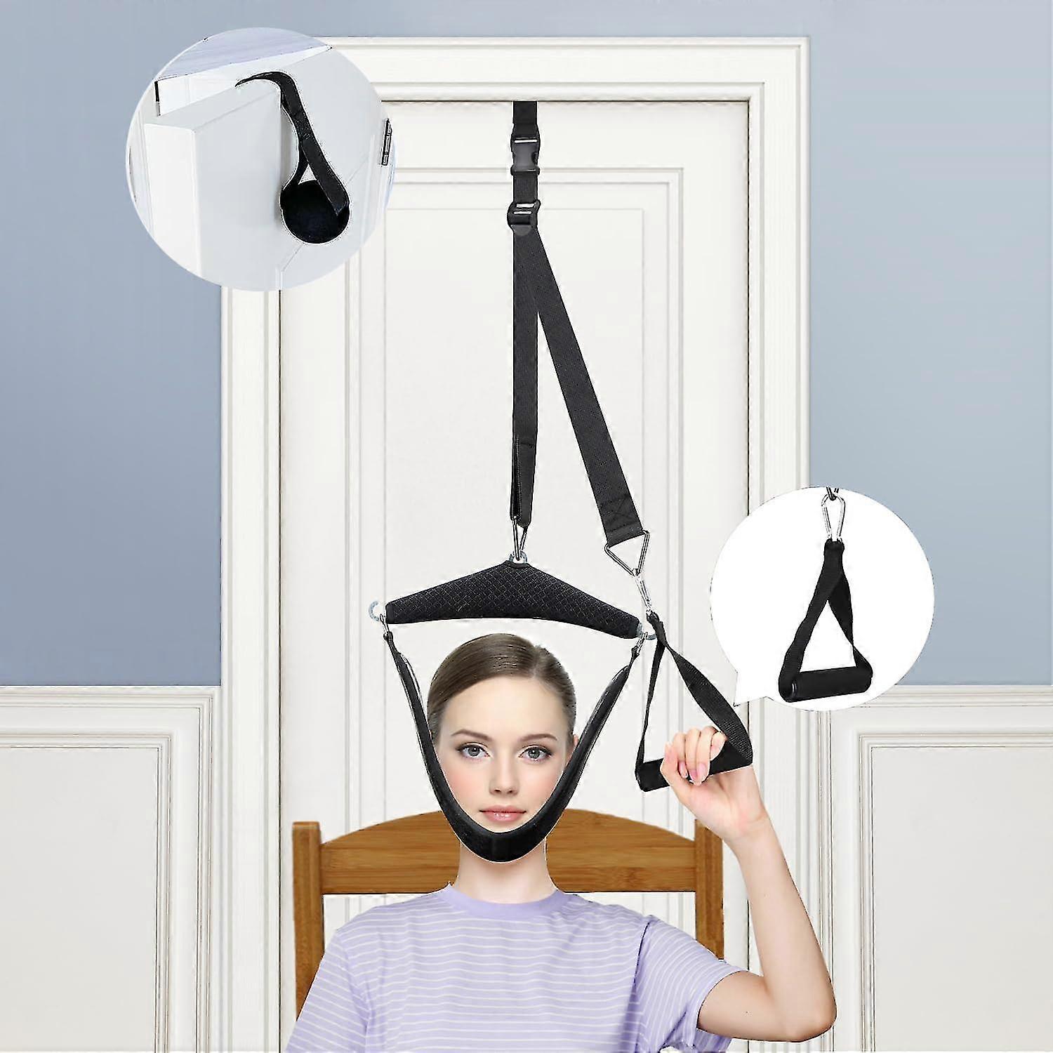 Neck Stretcher Cervical Traction Device For Home Use,over The Door Neck ...
