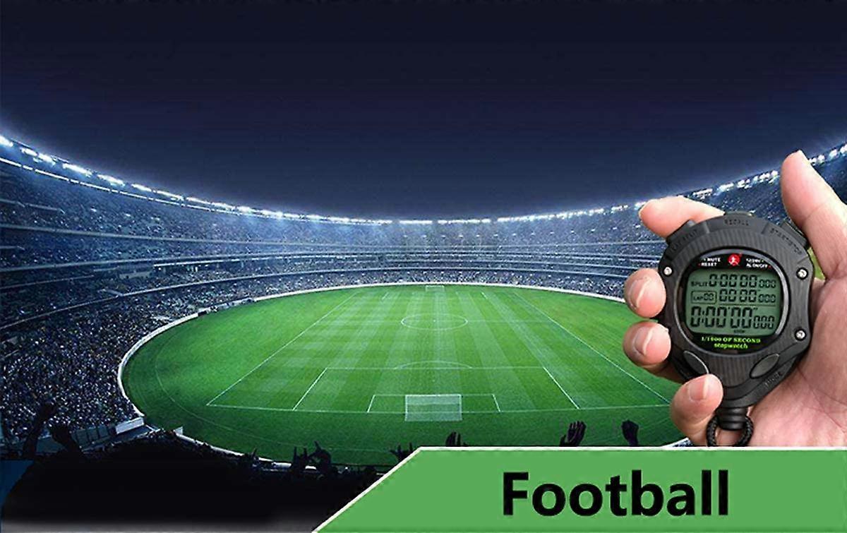 Digital stopwatch with backlit stopwatch showing alarm clock, perfect ...