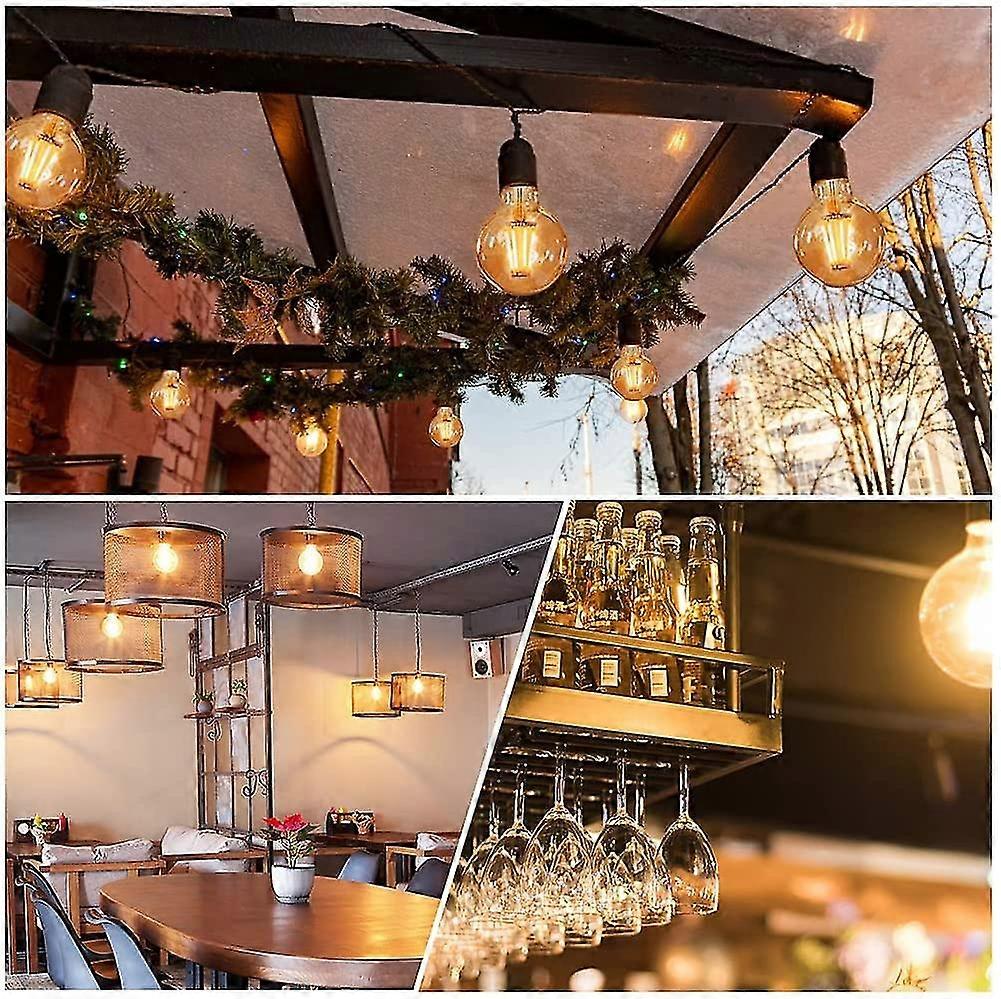 E27 Retro Led Light Bulbs, G80 4w Led Bulb Decoration Light Retro ...