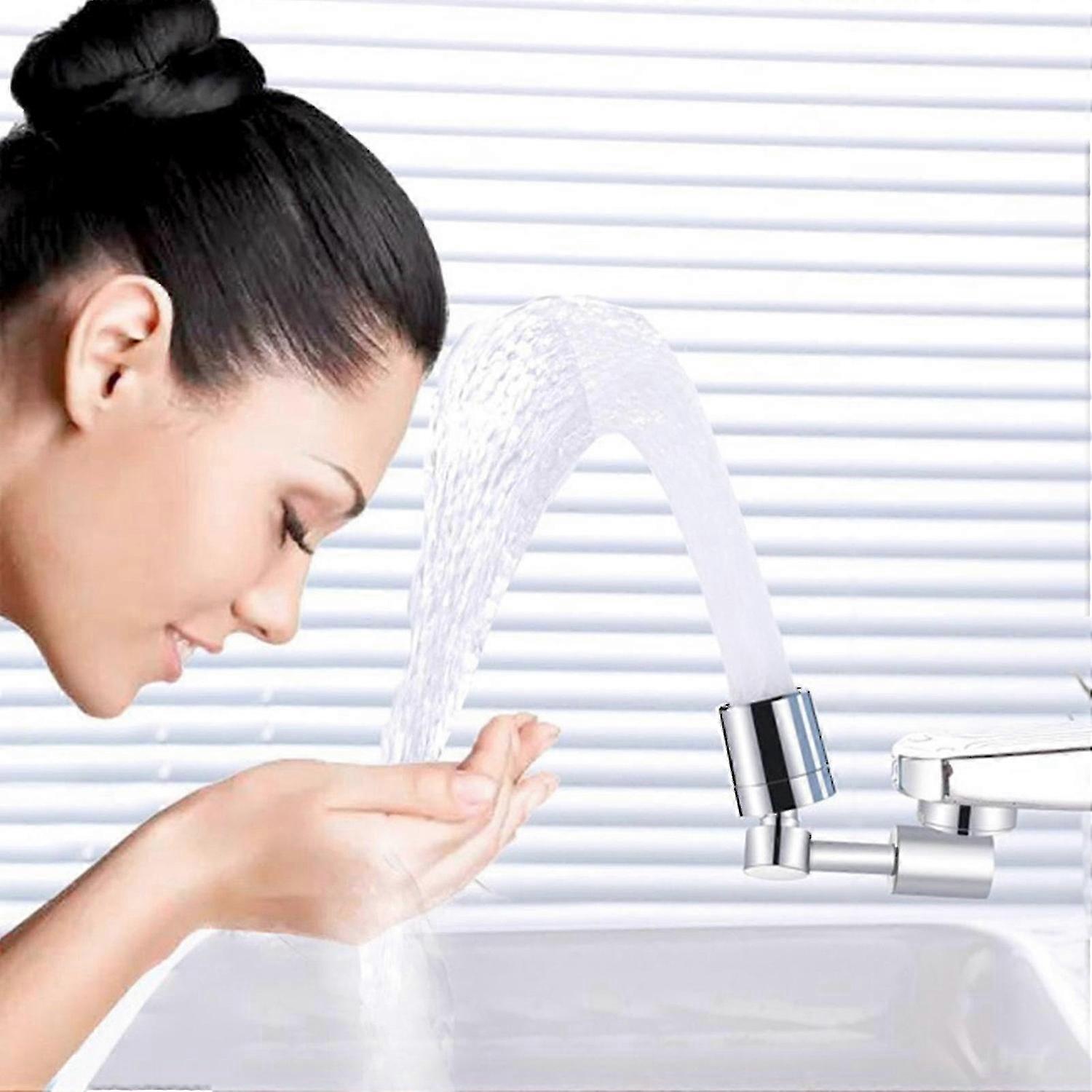 Universal 1080 Swivel Extension Faucet Aerator Rotate Robotic Arm Tap ...