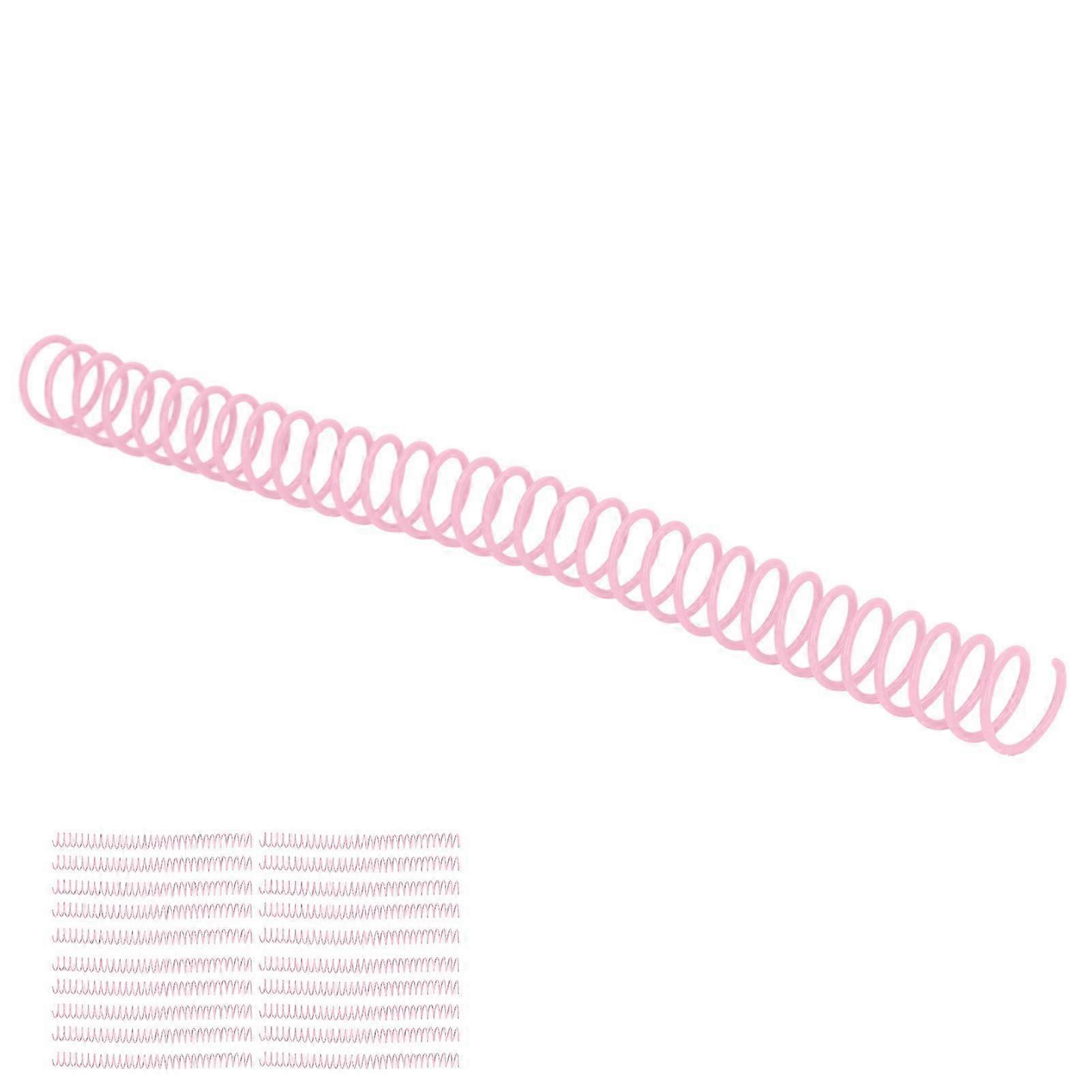 20Pcs Plastic Spiral Binding Coils 19mm 3/4in ID 30 Holes Spirals for ...