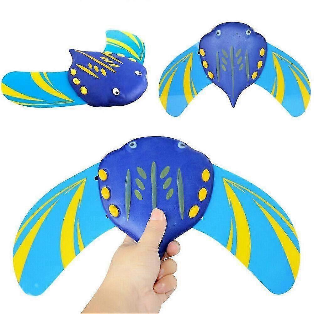 Swimming Fish (a)$ Water Play Toy Water Power Manta Ray Beach Seaside ...