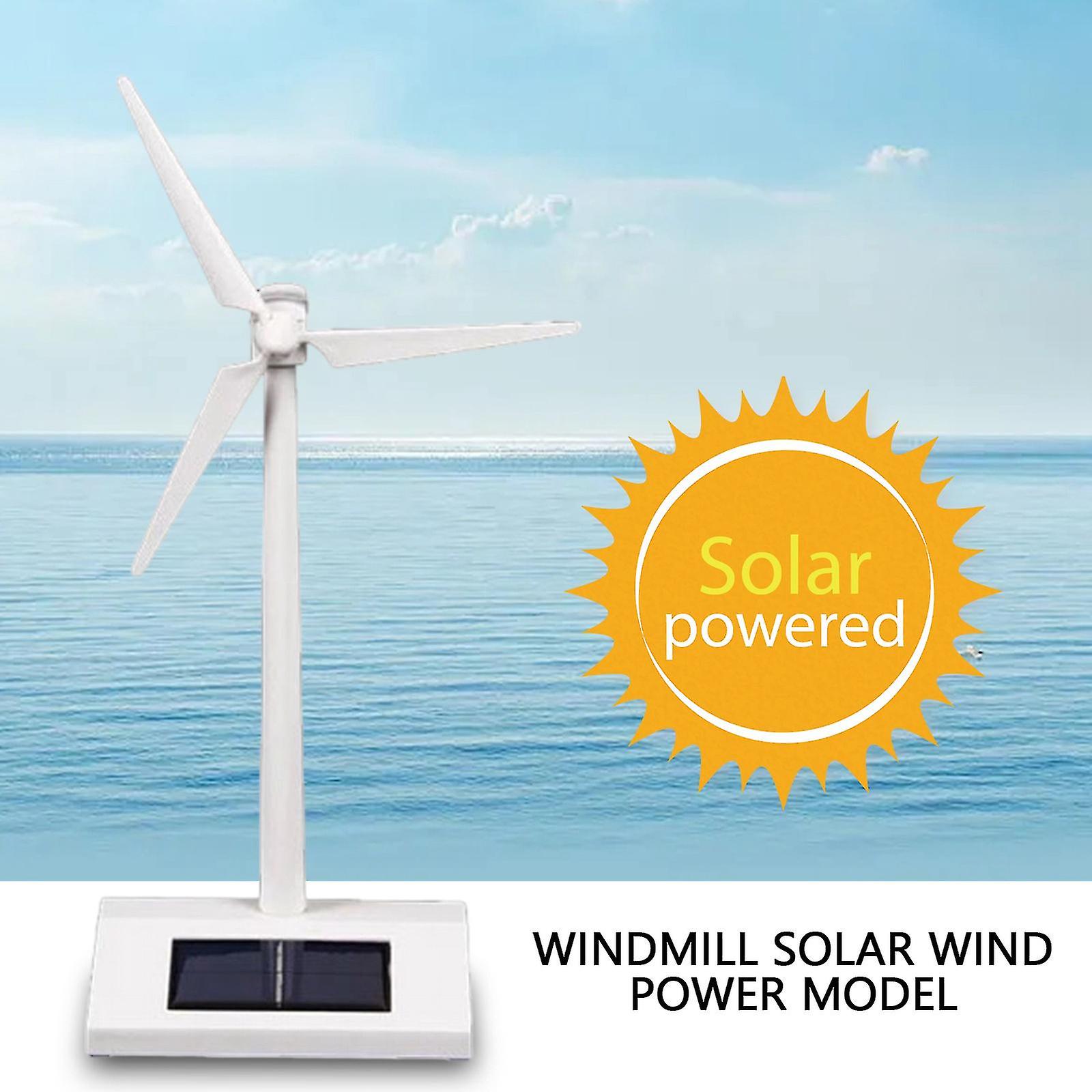 Solar Wind Turbine Generator Model And Exhibition Stand Windmill ...