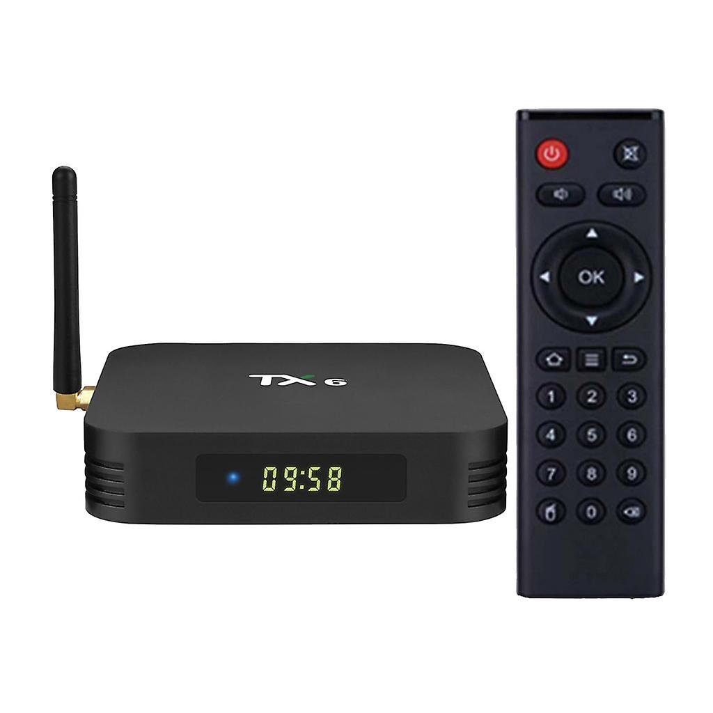 TX6 Android 9.0 TV BOX H6 Quad Core BT 4.1 WiFi 4K 3D Media Player 4 ...