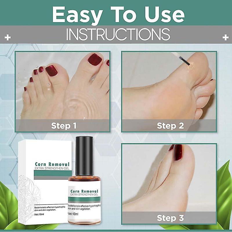 2pcs Corn And Calluses Remover Gel Foot Callus Removal Treatment Hard ...