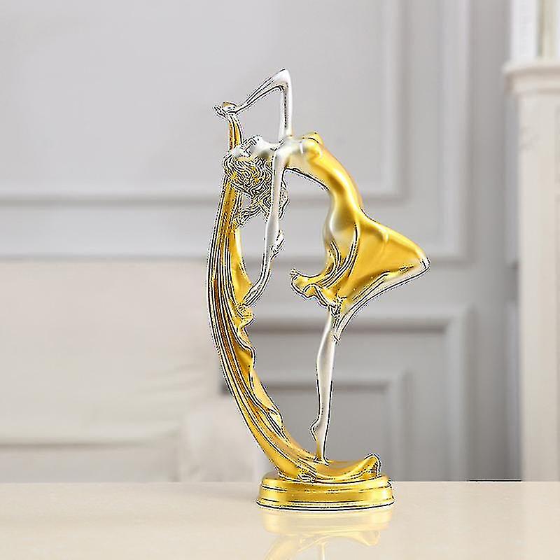 Elegant Ballet Girl Crafts Ornaments Home Decor Figurine Dancing Girl ...