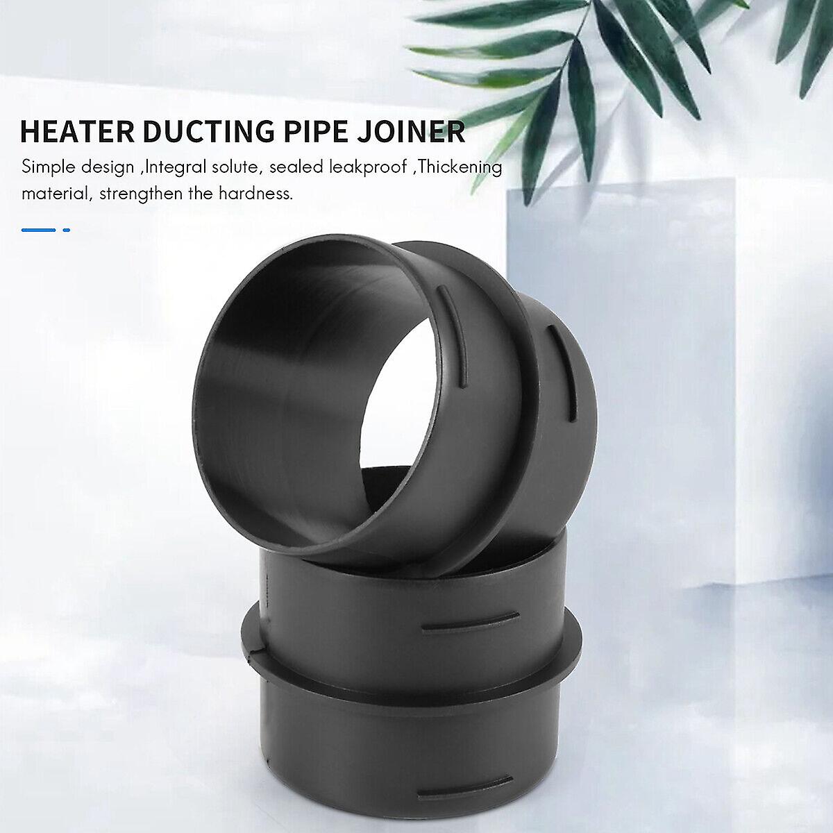 2X 75mm Pipe Ducting Joiner Connector Pipe Vent Outlet For Webasto ...