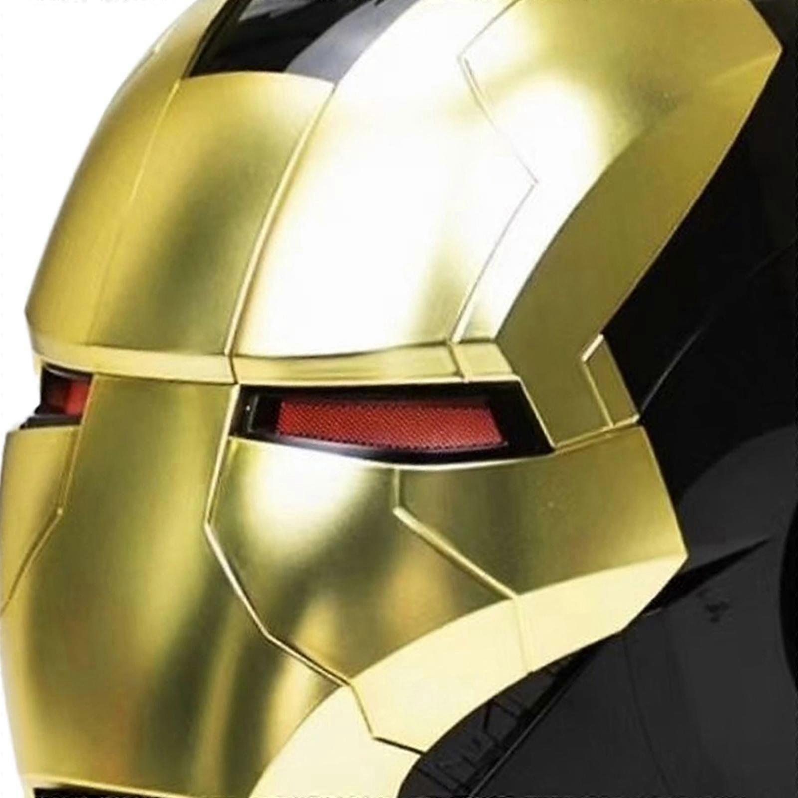 Iron Superhero Helmet Cosplay Adult Wearable for Dress up Halloween ...