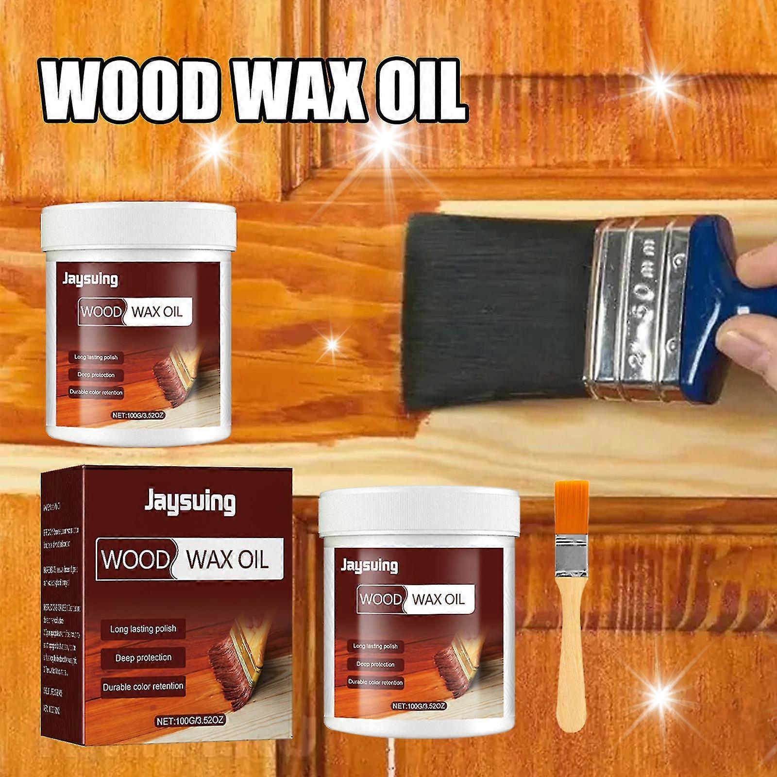 Wood Wax Oil, Solid Wood, Transparent Color, Water-based Wood Oil ...