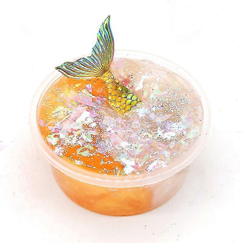 60ml Mermaids Tail Mud Slime Supplies Squishies Mixing Cloud Slime ...