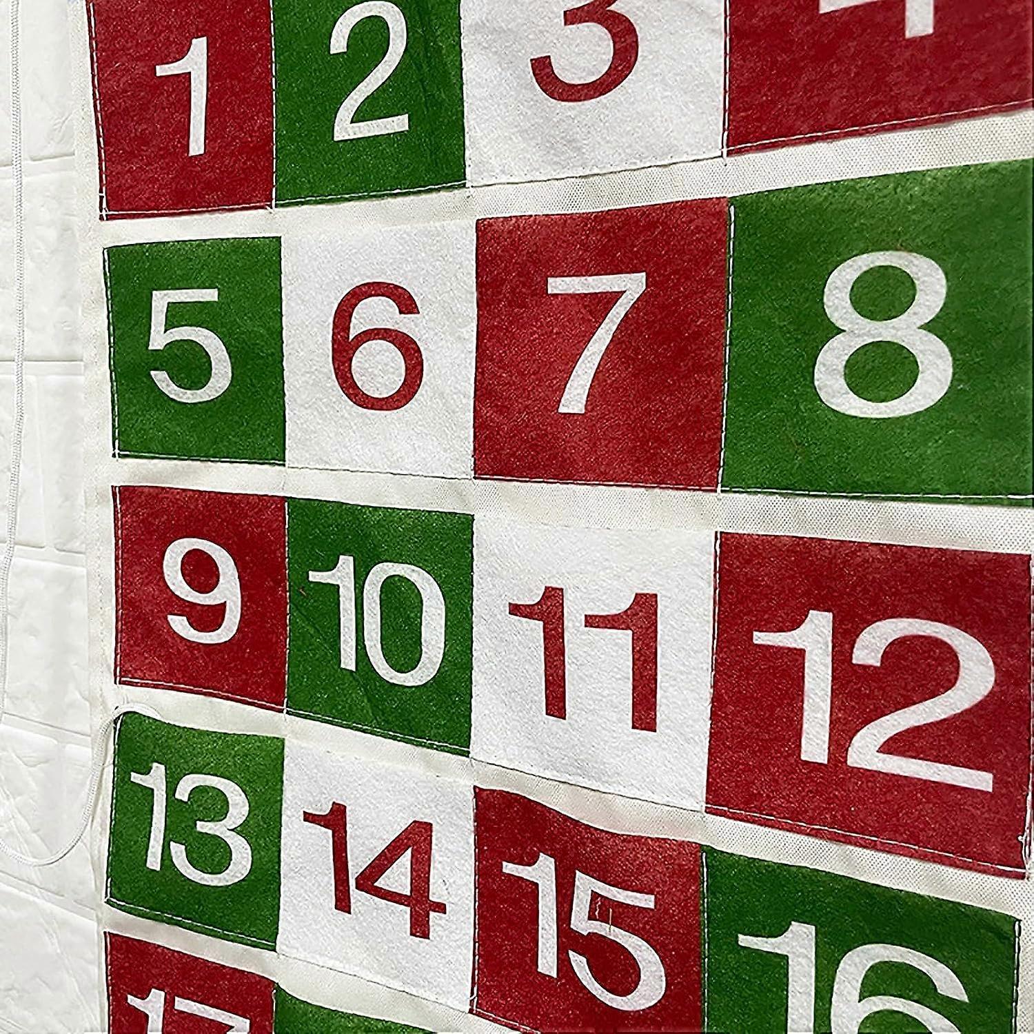 Fabric Advent Calendar Advent Calendar Empty Advent Calendar Hanging ...