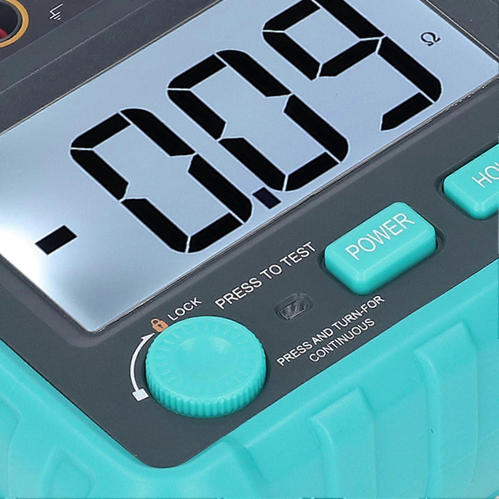 Electrical Megohmmeter Accurate Measurement Insulated Digital Grounding ...