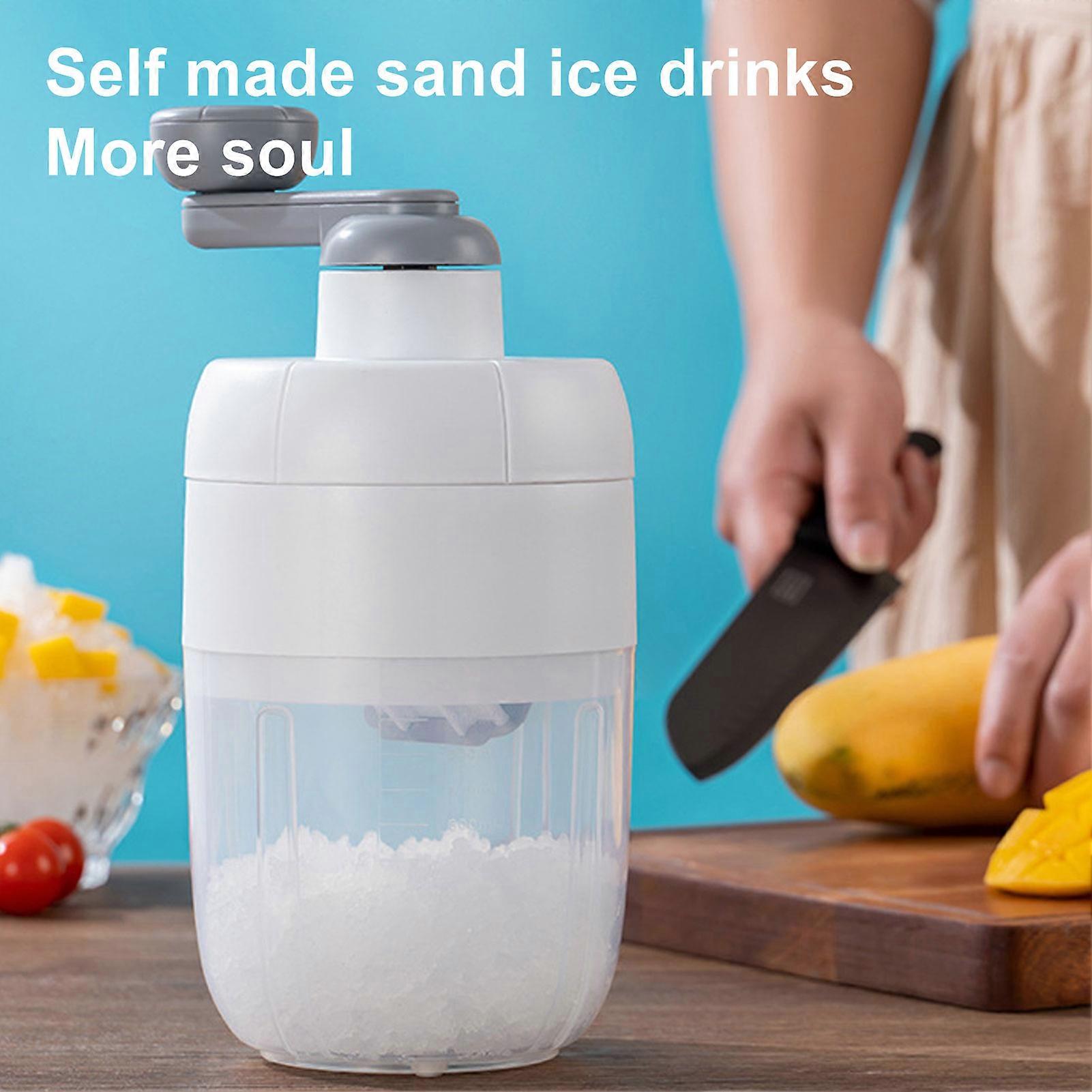 Household Hand-Cranked Ice Breaker Large Capacity Detachable Ice ...