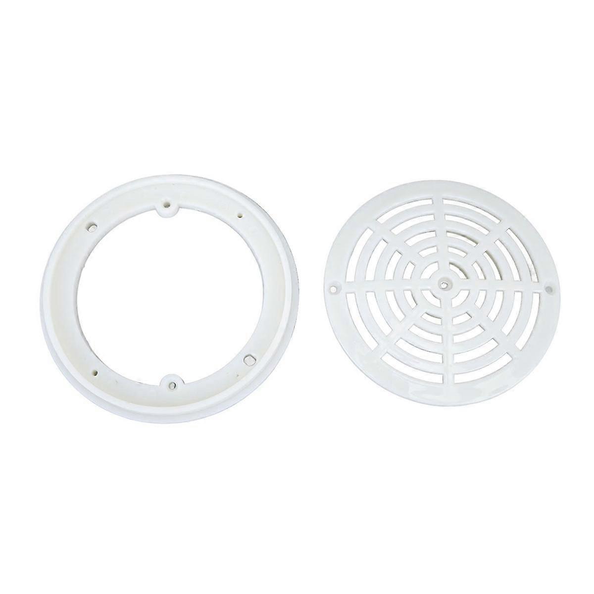 Pool Drain Cover Replacement 8in Rounded Efficient Drainage Ergonomic ...